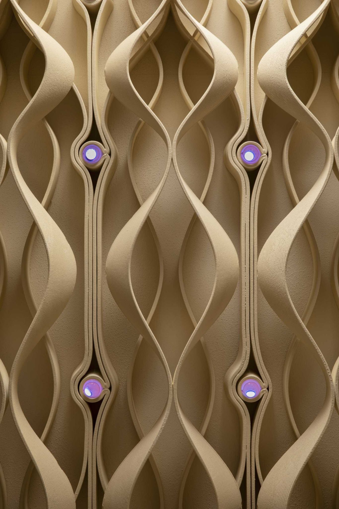 3D Printed Sculptural Walls Surround The Interior Of This New Retail Store