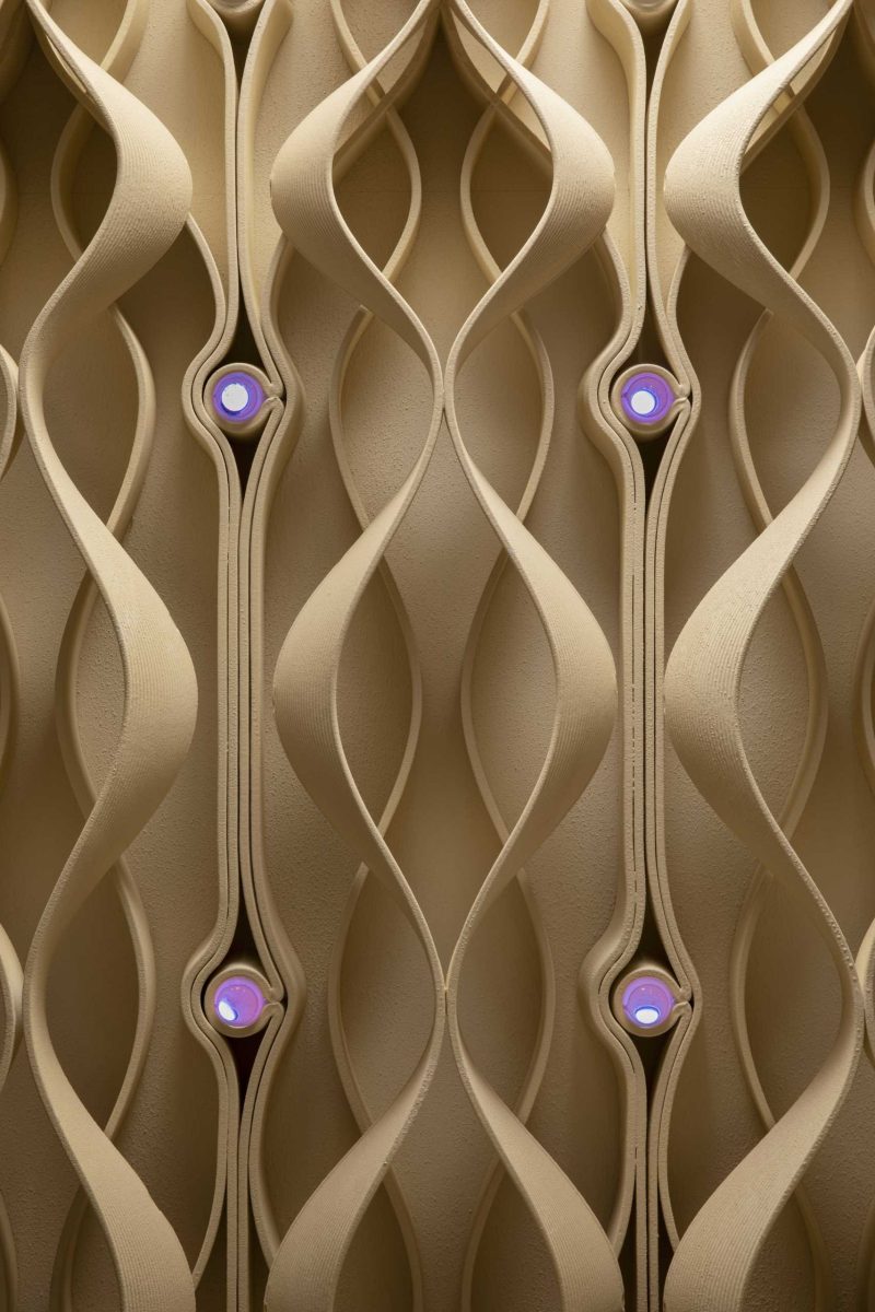 3D Printed Sculptural Walls Surround The Interior Of This New Retail Store