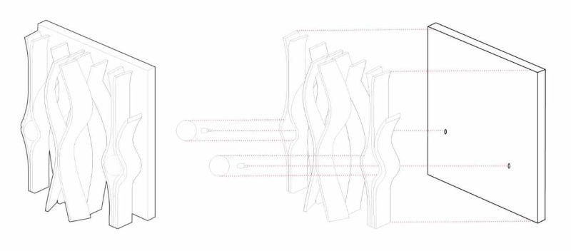 3D Printed Sculptural Walls Surround The Interior Of This New Retail Store