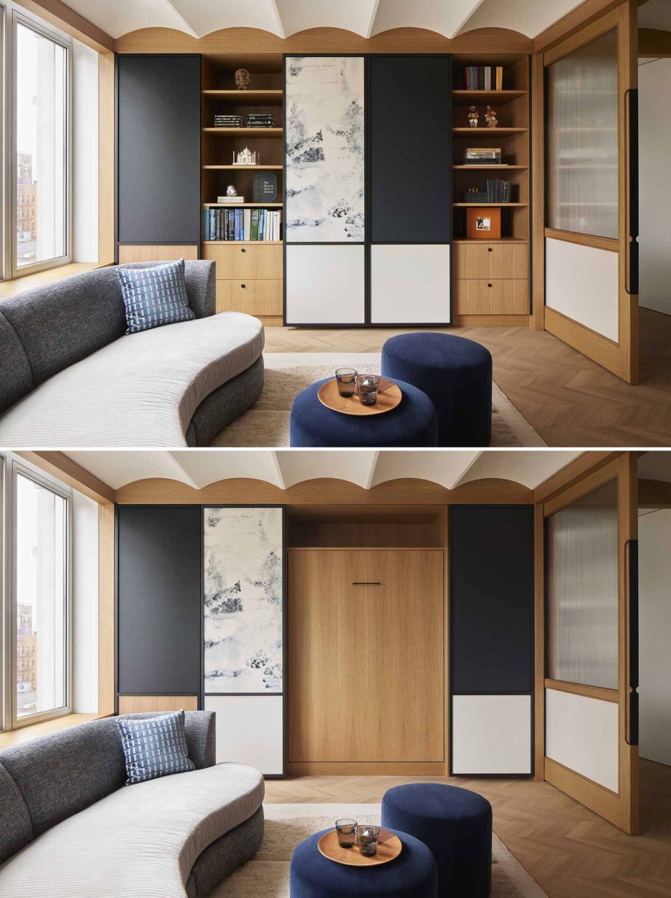 Scalloped Ceilings Are The Elegance Overhead In This New York Apartment