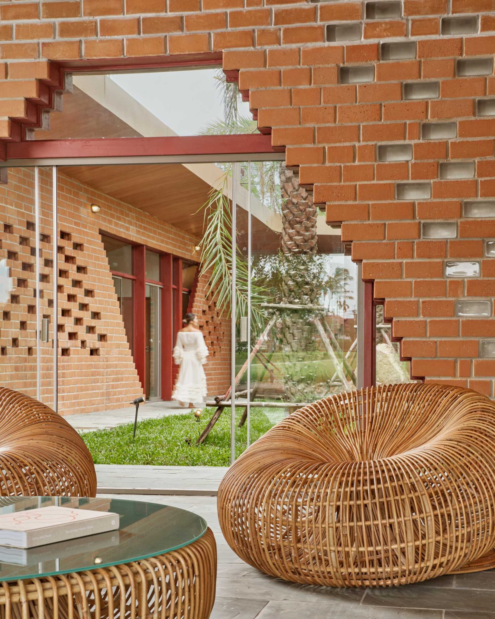 Brick Is The Material Of Choice For This New Home
