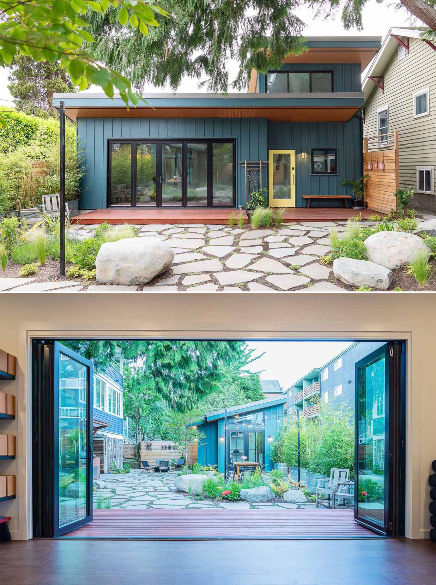 These Home Owners Wanted An Office And A Yoga Studio Behind Their ...