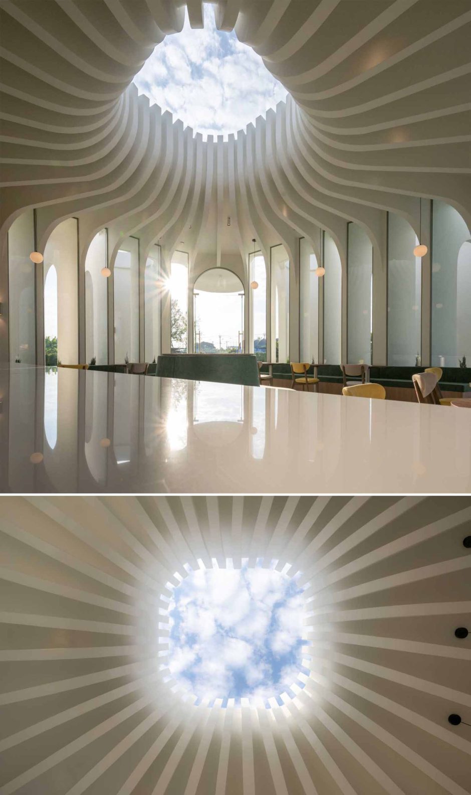 A Cafe Design That Draws Inspiration From The Flowers That Naturally ...