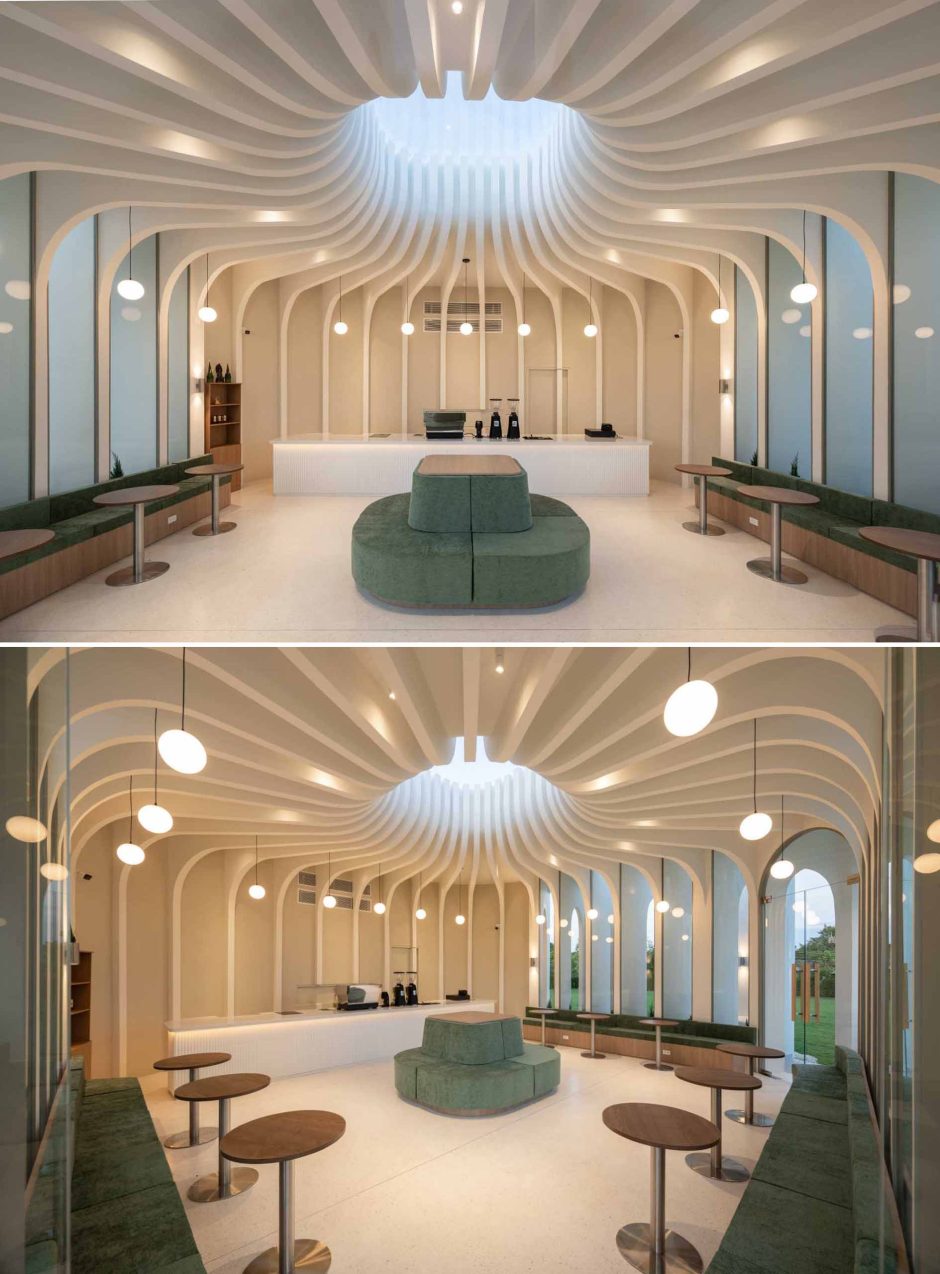 A Cafe Design That Draws Inspiration From The Flowers That Naturally ...