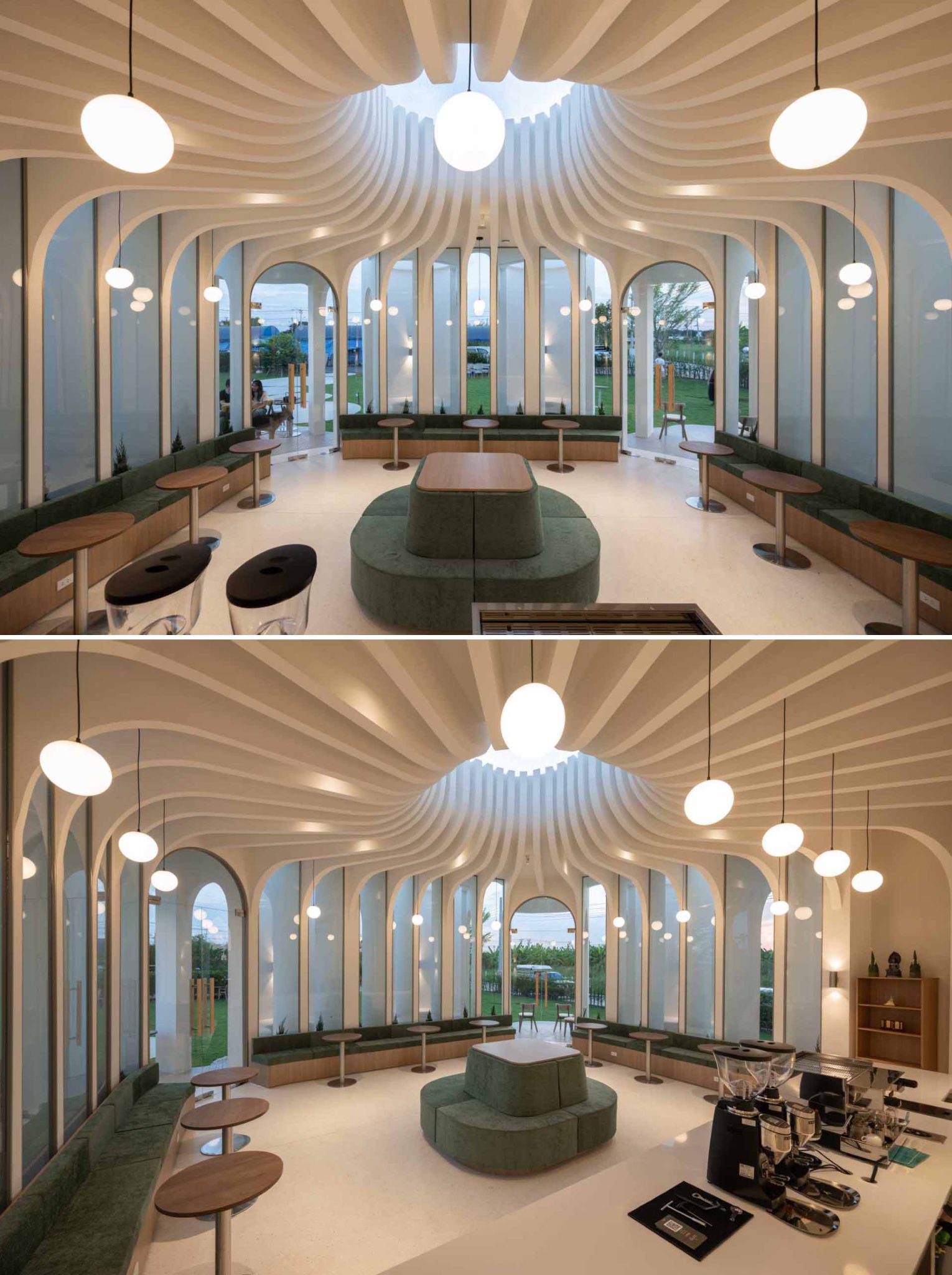 A Cafe Design That Draws Inspiration From The Flowers That Naturally ...