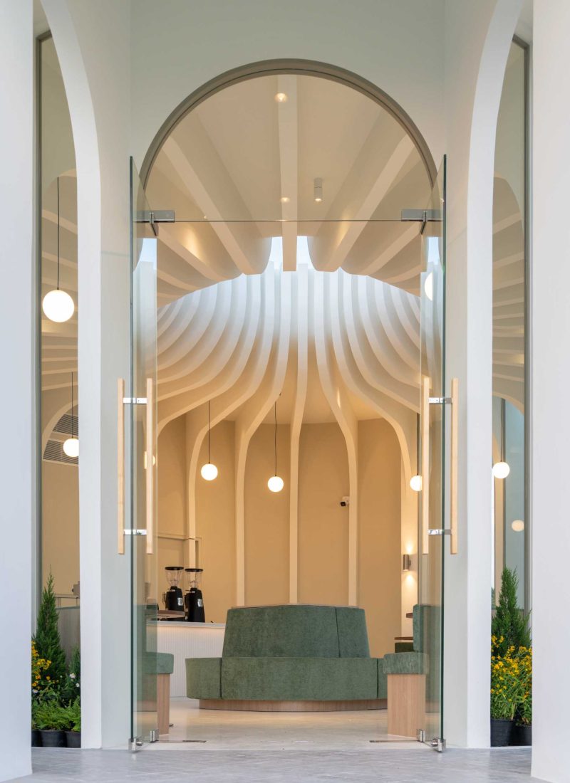 A Cafe Design That Draws Inspiration From The Flowers That Naturally ...