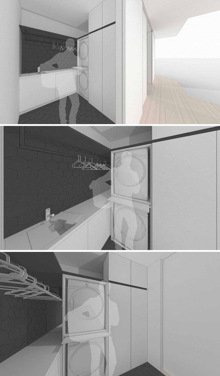 From Render To Reality - A New Home Office And Laundry Room