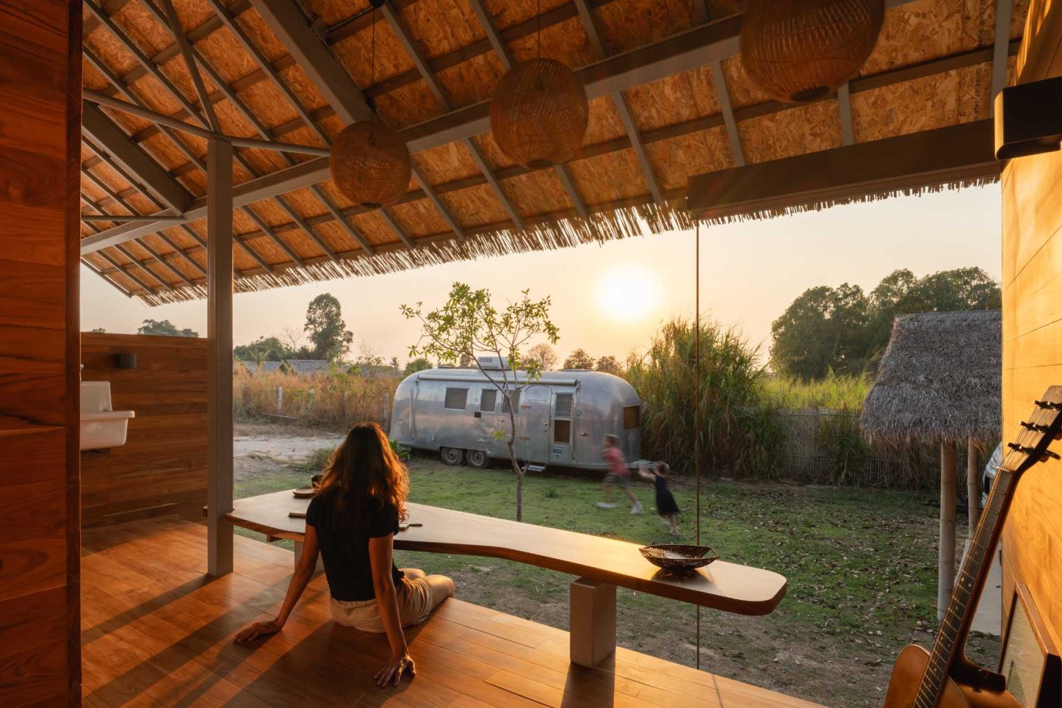 This Open Cabin Was Designed For Children
