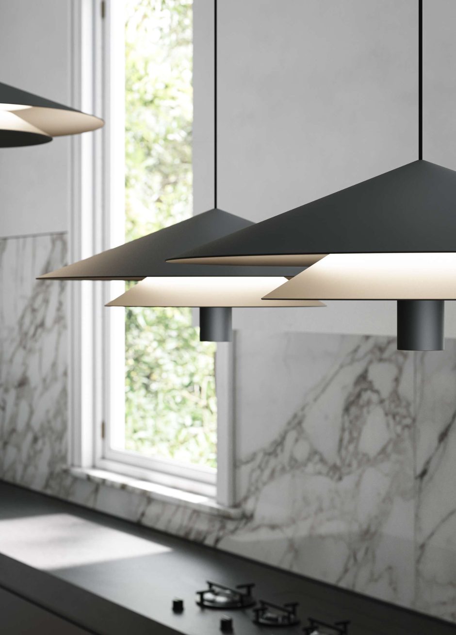 One pendant light in five different rooms and it just works every time