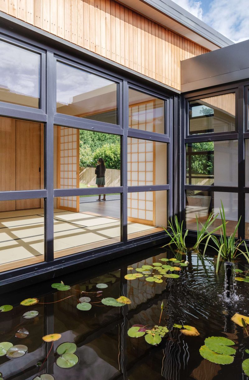 Step inside this Japanese-inspired home extension that's wrapped around ...