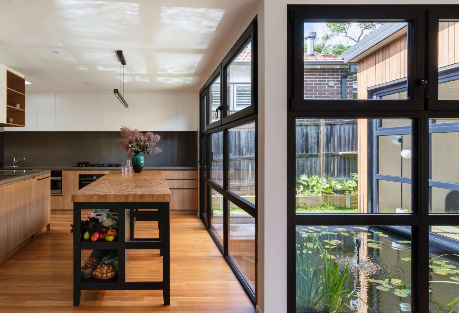 Step inside this Japanese-inspired home extension that's wrapped around ...