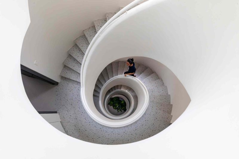 Peek Inside This Apartment Building With Cloud-Shaped Windows