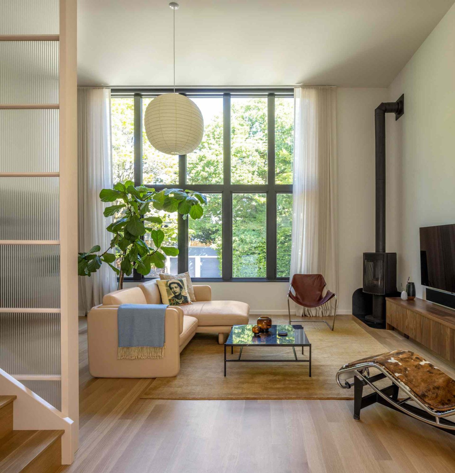 They Turned A Crumbling Art Studio Into A Warm Light-Filled Family Home