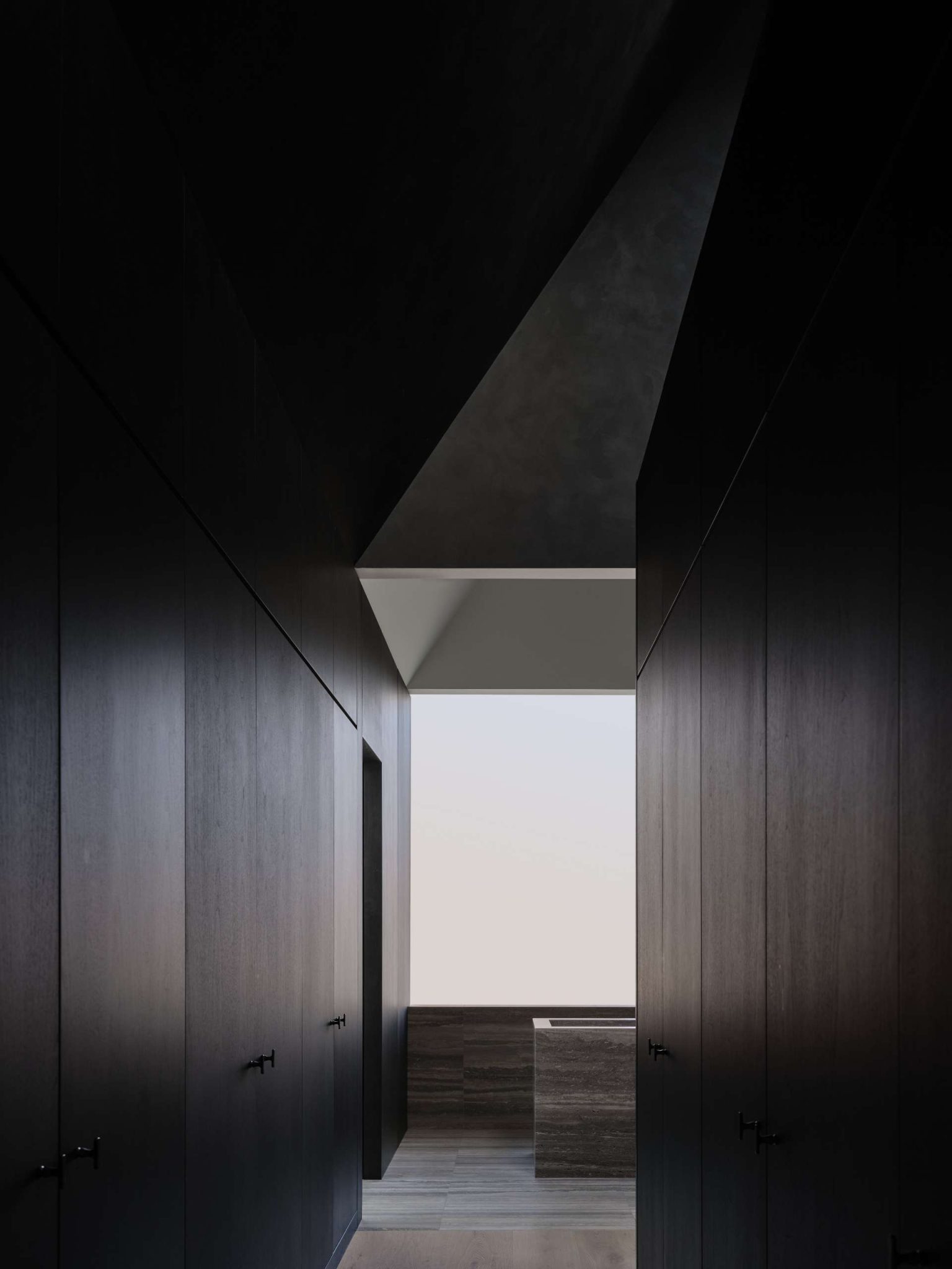 Dark Meets Light in This Moody, Skylit Toronto Home