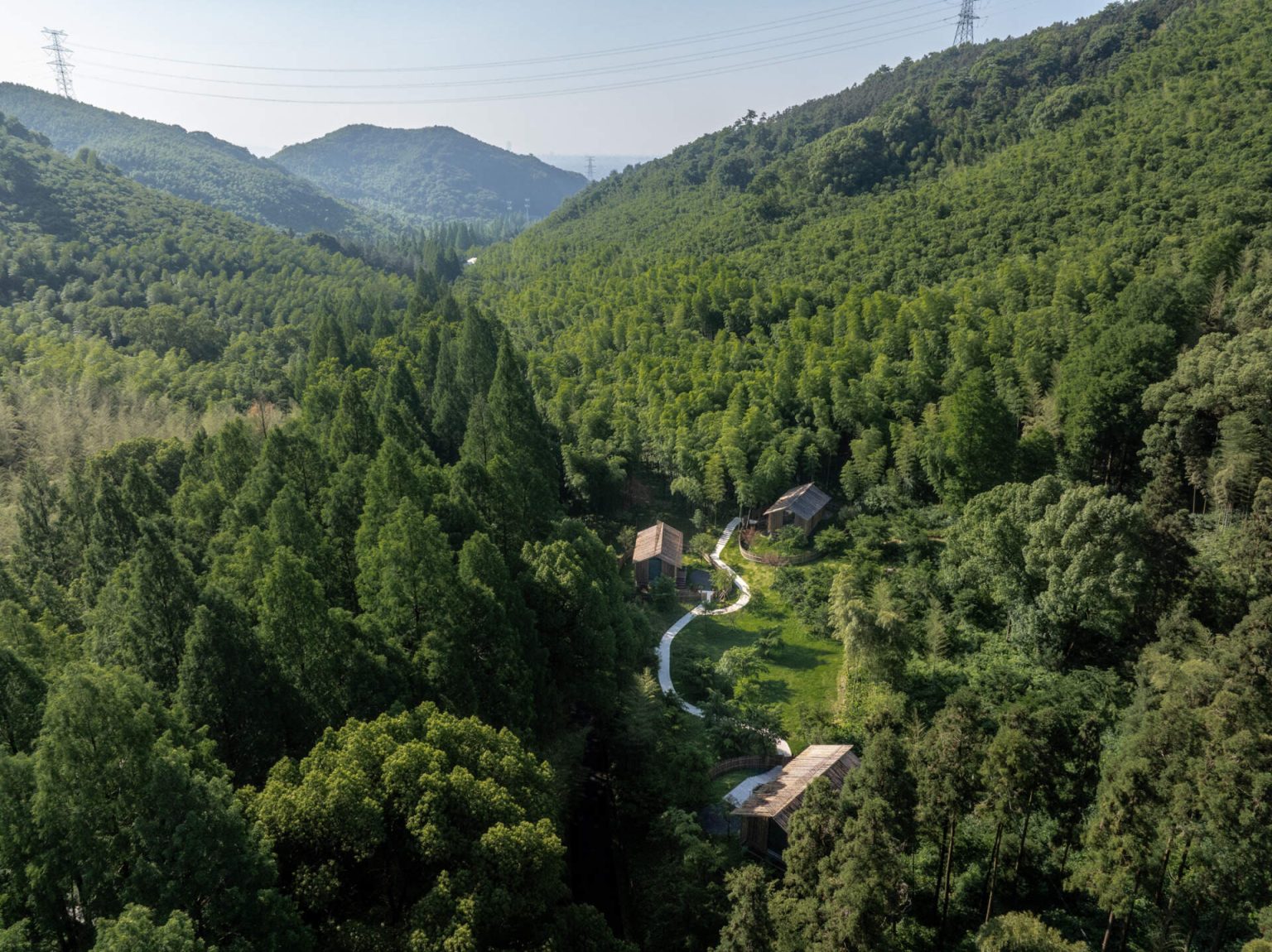 This Chinese Forest Hotel Was Designed to Disappear Into the Trees