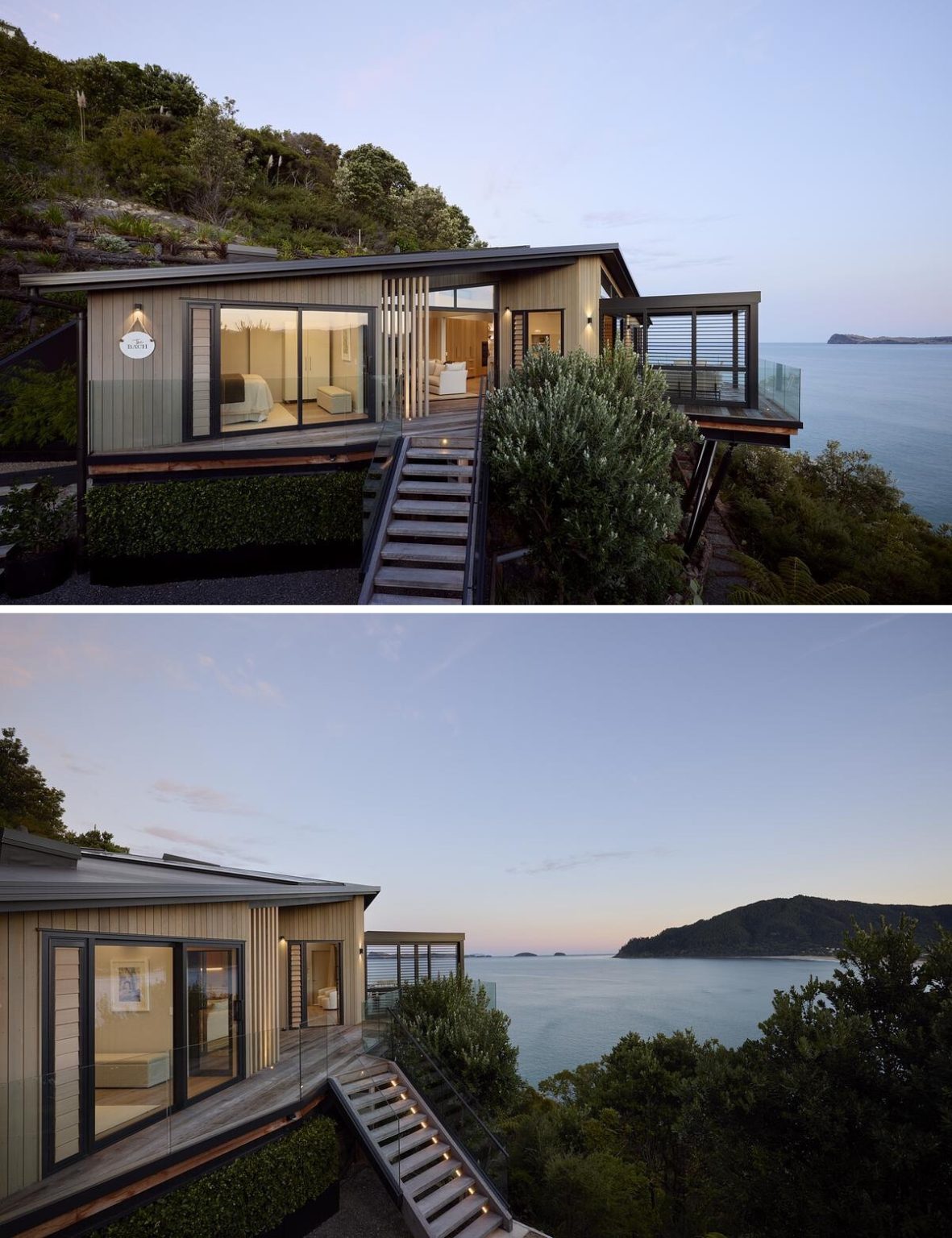 The Ocean Is Just Below: A Home That Hangs Off The Edge Of A Cliff