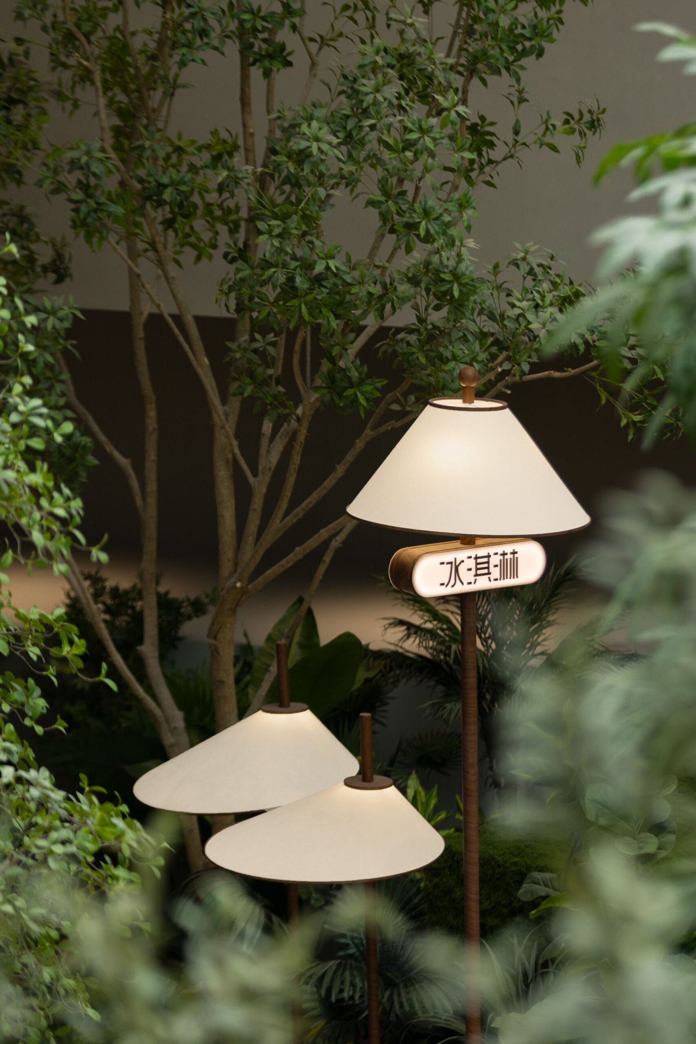 Step Inside This Indoor Garden Dining Plaza Filled With Plants And Pathways