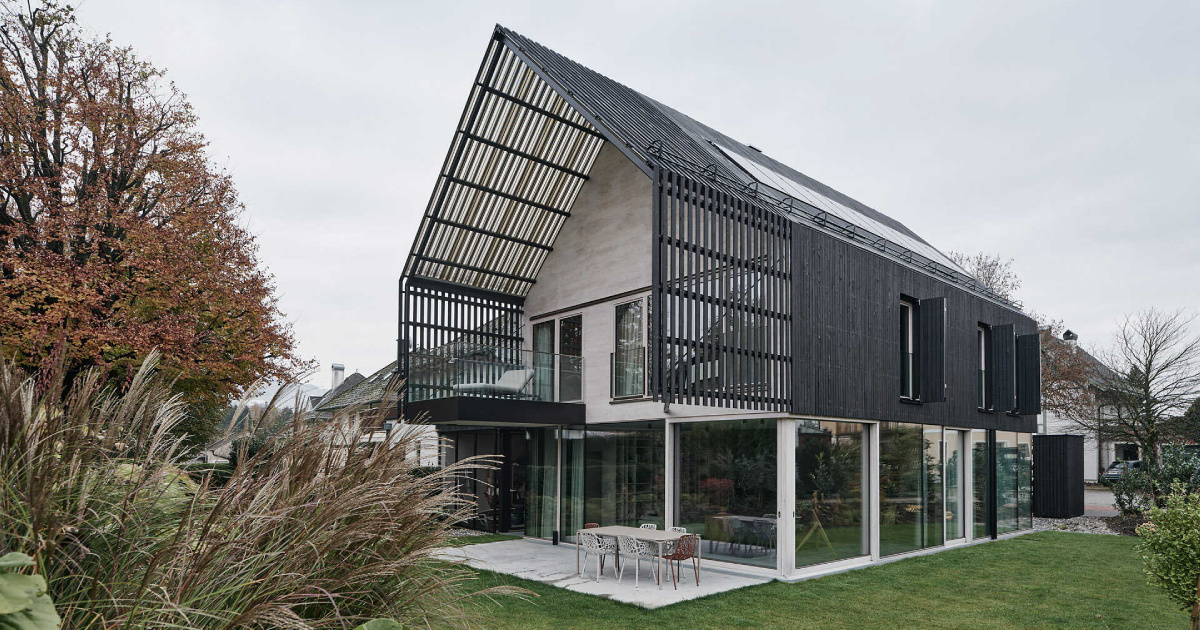 The Art of Light and Shadow: A Home That Rethinks the Gabled Roof