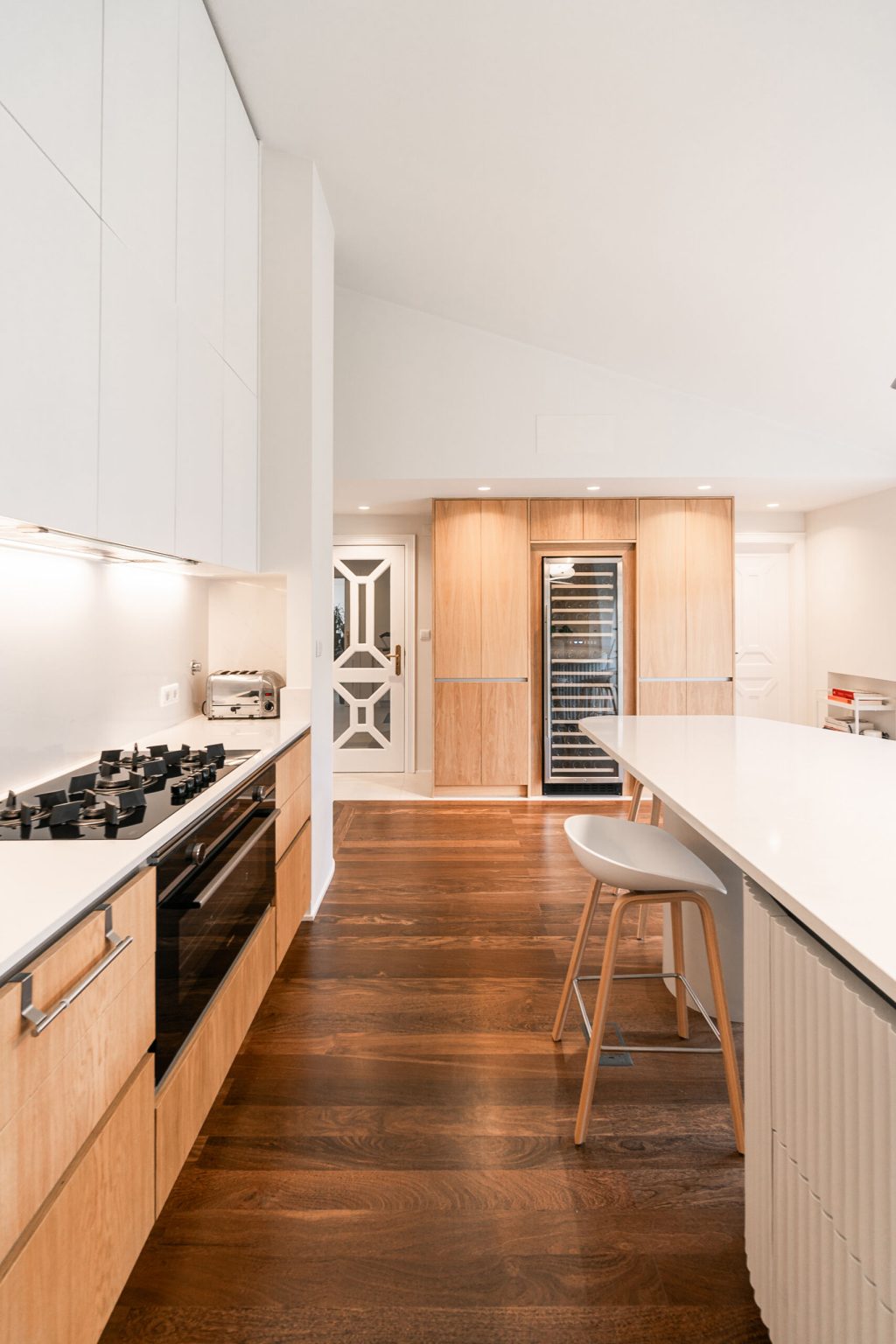 See How This Renovation Turned a Blank Room Into a Functional Kitchen