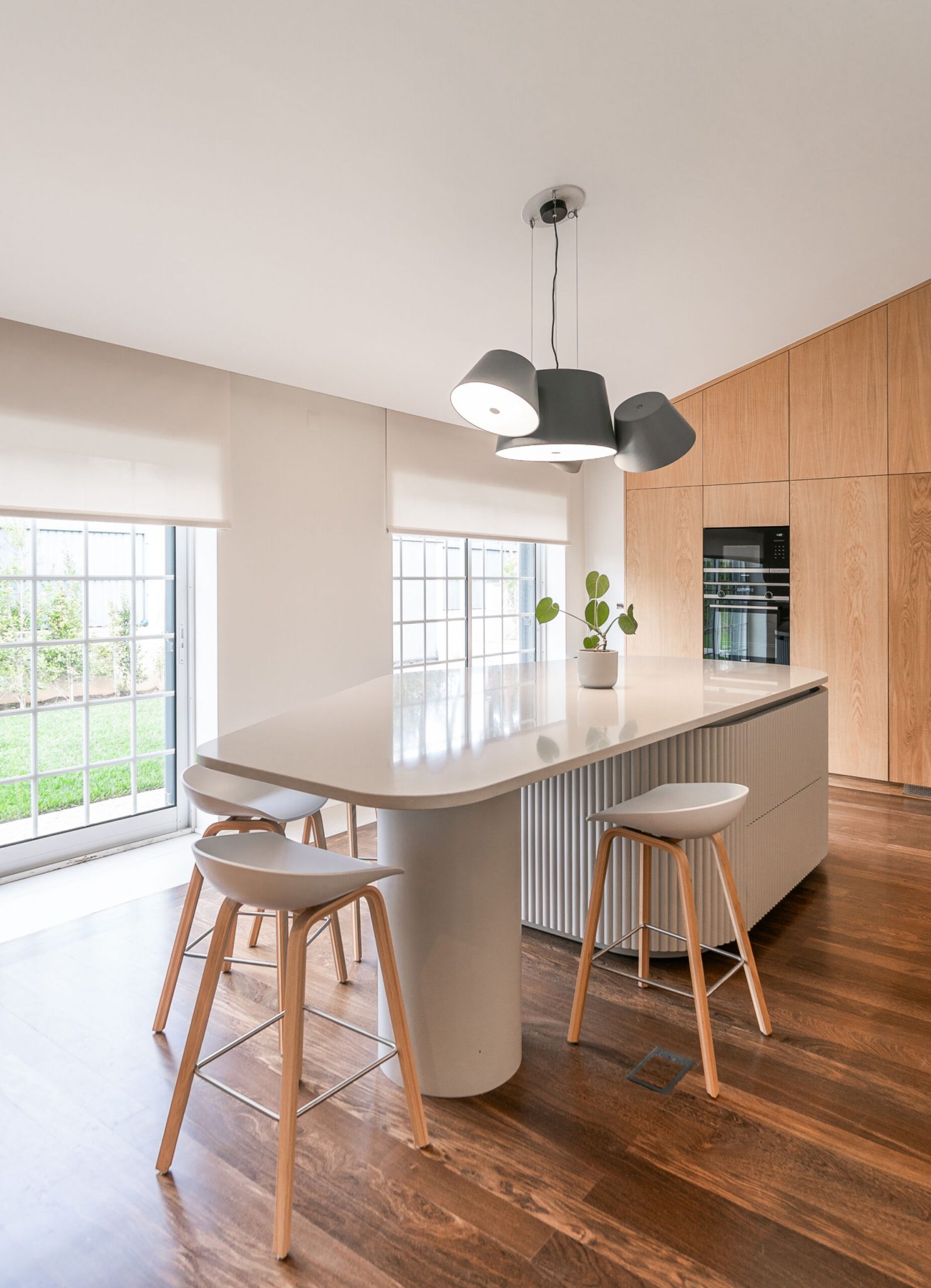 See How This Renovation Turned a Blank Room Into a Functional Kitchen