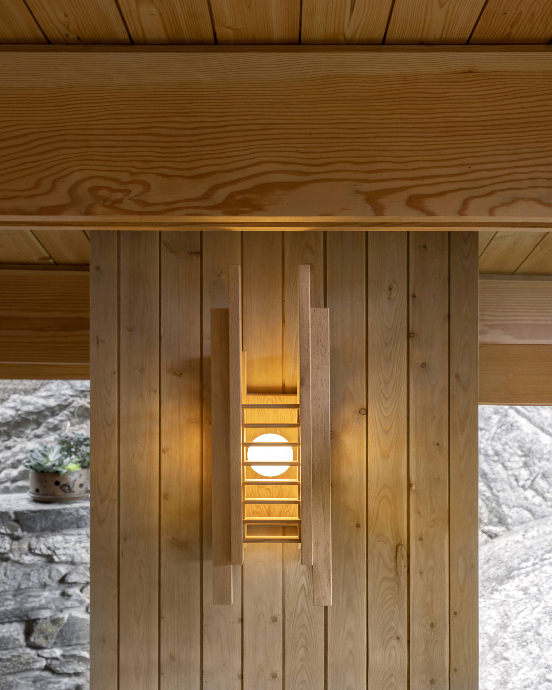 Instead of Moving the Rock, They Built the Addition to Fit It