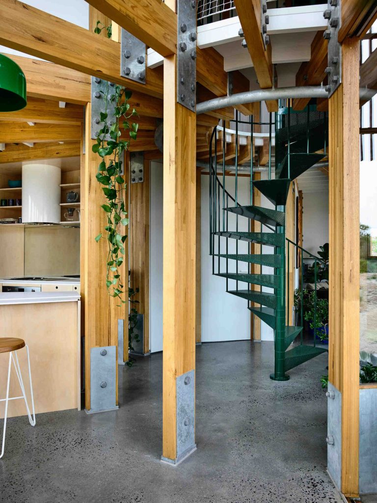The Compact Circular Beach House Designed for Slow Living by the Sea