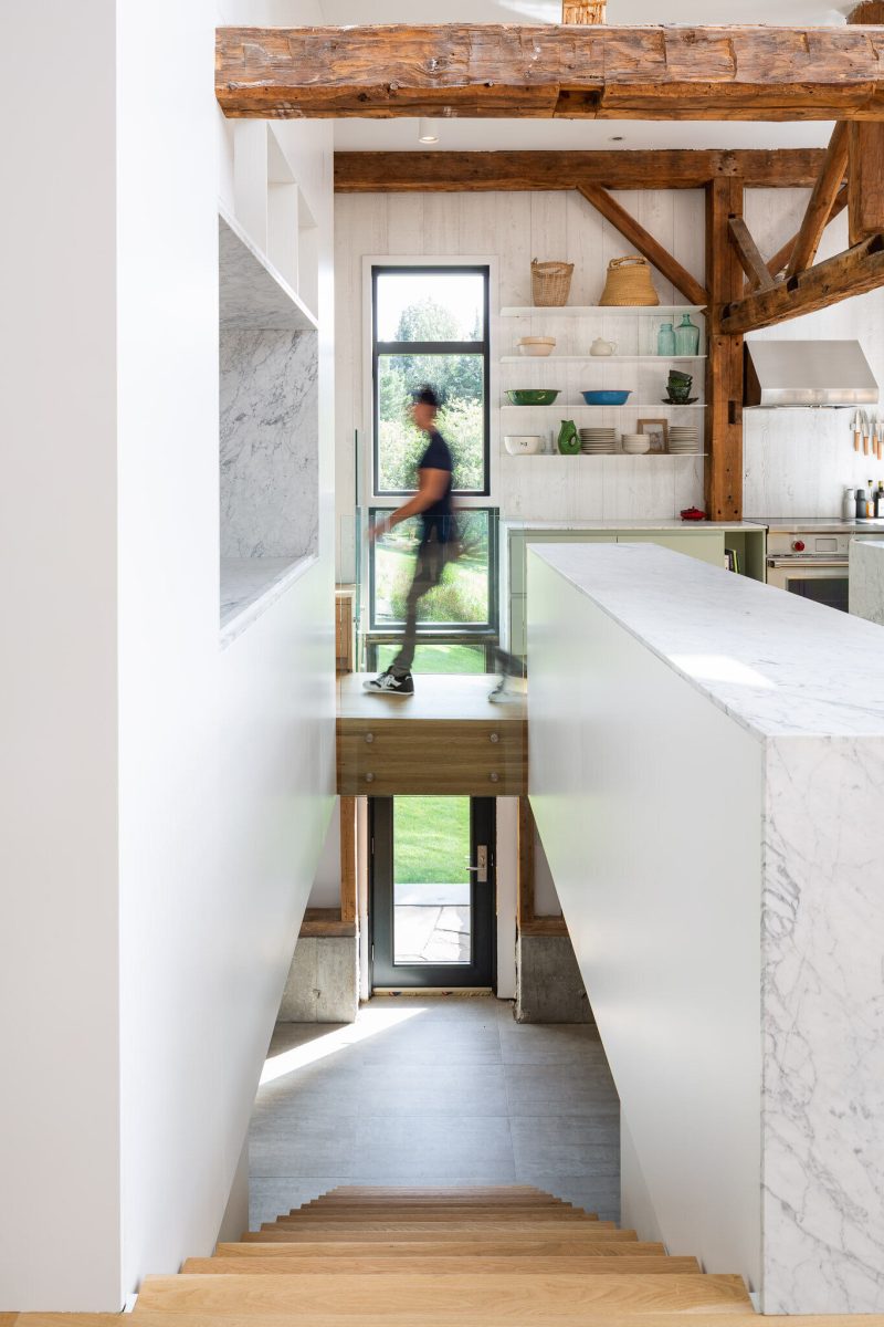 How a Forgotten Barn Became a Peaceful Country Home With a 30 Foot Ceiling