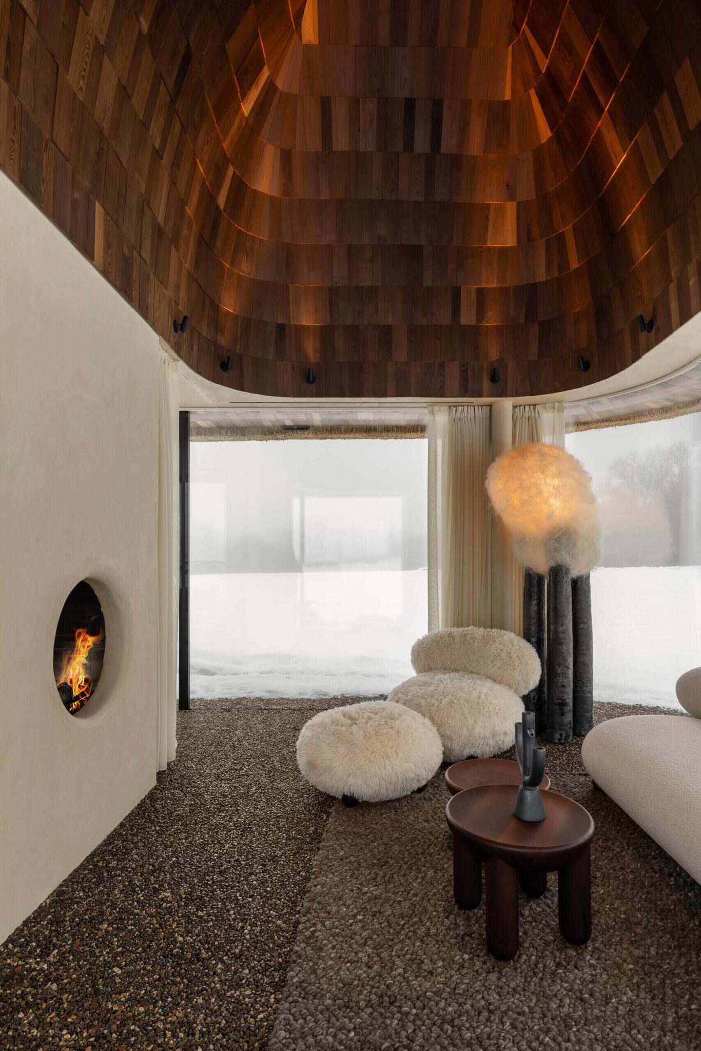 These Glass Guesthouses Turn a Traditional Thatched Roof Into a ...