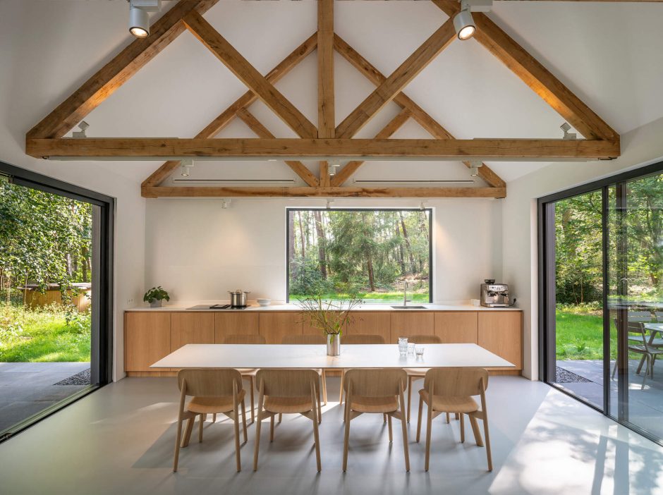 This Wood-Clad Dutch Holiday Home Is Hidden Among the Trees