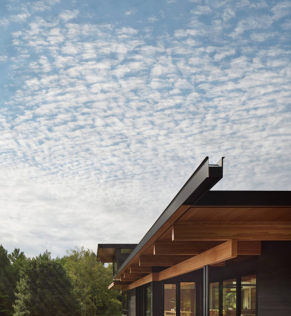 Hidden From the Road, This Prefab Home Overlooks Barns, Fields, and ...