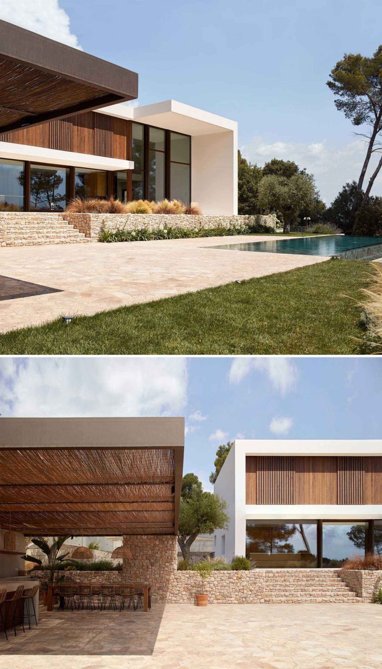 La Calma House Uses Concrete Walls to Create Privacy on a Steep Slope