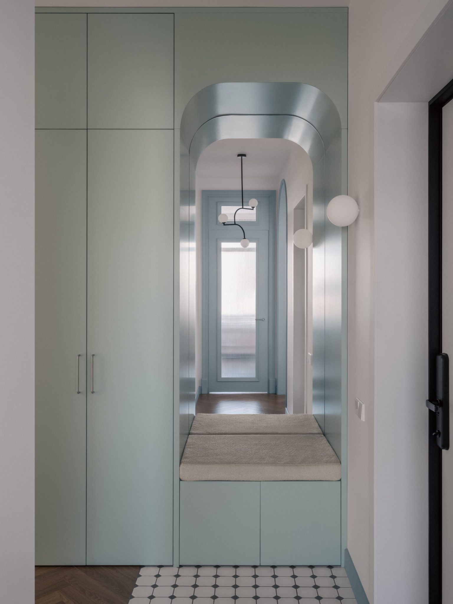 Gentle Colors and Smart Design Shape This Family-Friendly Apartment